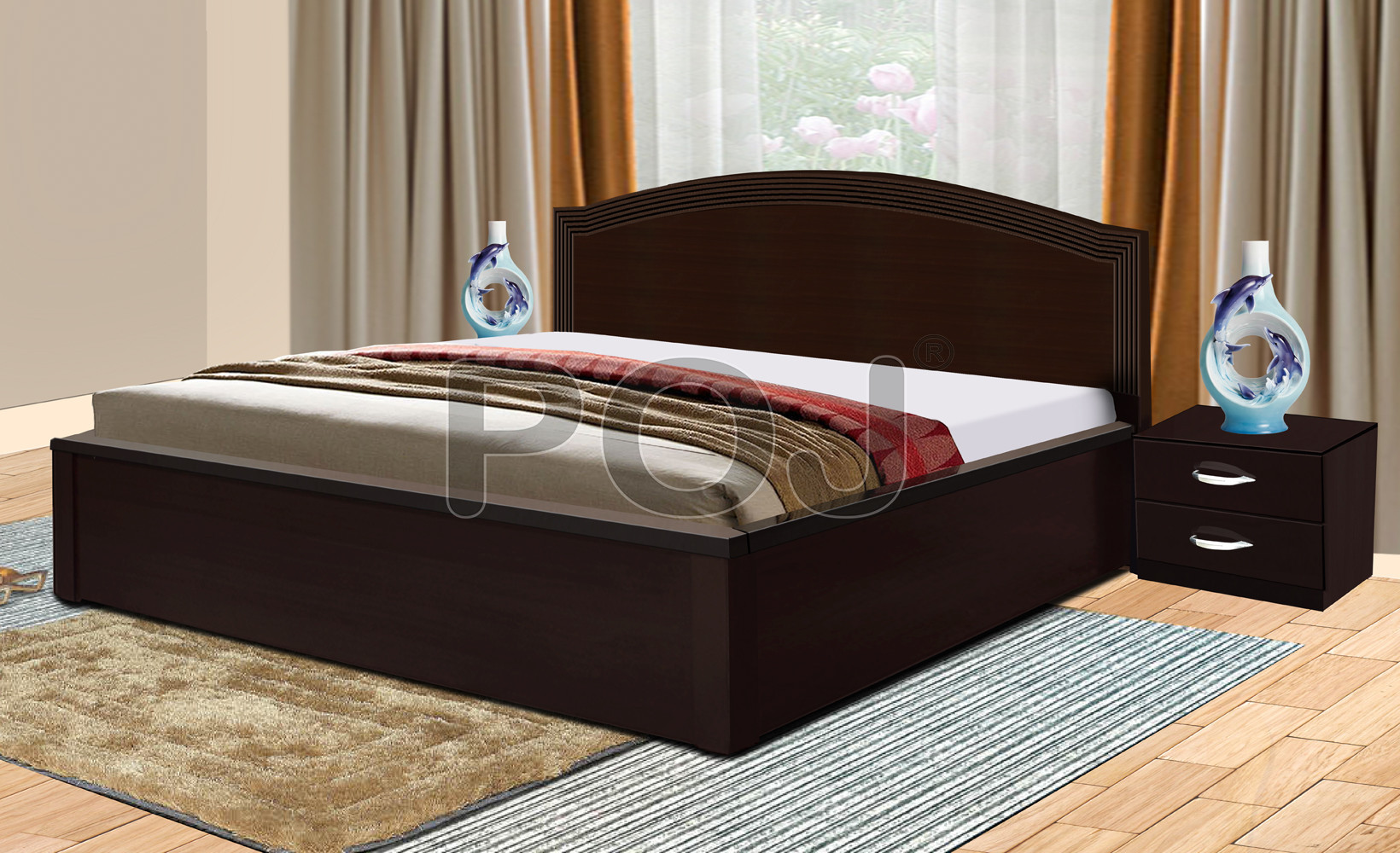 Astra King Size Bed | Buy Super King Size Beds Online at Poj Furniture